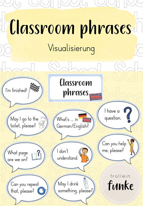 Classroom Phrases Artofit
