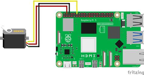 Voltaat Learn How To Controll A Servo Motor With Raspberry Pi 5