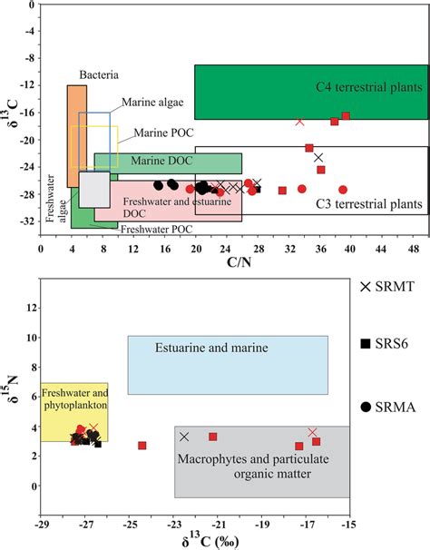 Binary Diagrams Illustrating The Relationship Between δ¹³c Versus C N Download Scientific