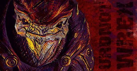 Urdnot Wrex By Nthomas Illustration On Deviantart