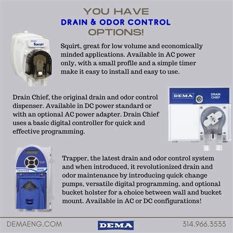 Dema Engineering Company On Linkedin Trapper Drainchief Squirt Drainmaintenance