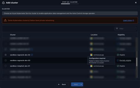 Enable Astra Control Provisioner