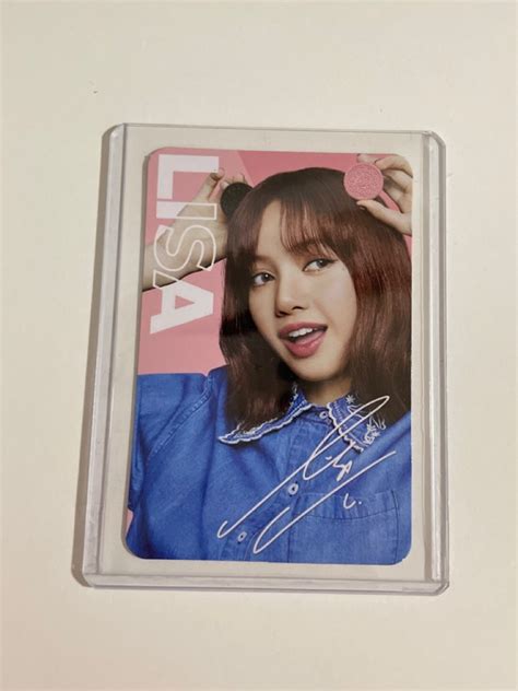Blackpink X Oreo Lisa Pc Hobbies And Toys Memorabilia And Collectibles