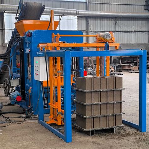 Automatic Cement Hollow Block Making Machinery With