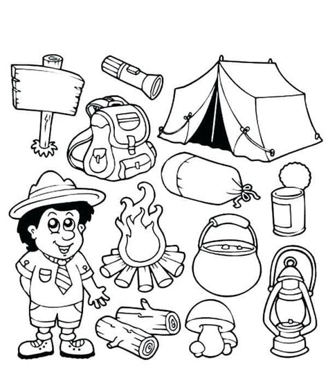 Cub Scout Badge Coloring Pages