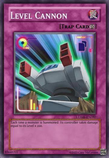 Level Cannon Card Custom Yu Gi Oh Custom Think Tank Wiki Fandom