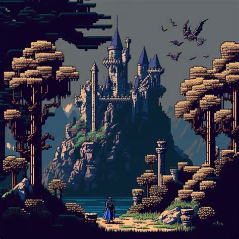 Prompt Awesome Midjourney Pixel Art Scenario Download Script For Ai Promptiai