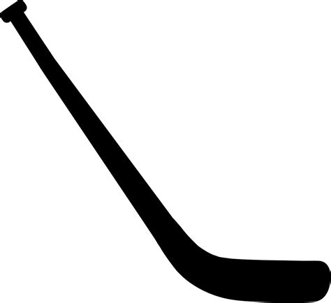 Hockey Stick Silhouette