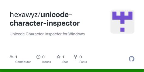 Github Hexawyzunicode Character Inspector Unicode Character