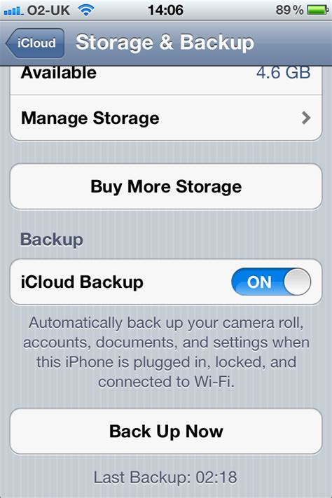 How To Manually Backup Your Idevice To Icloud