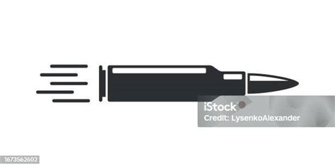 플랫 스타일의 카트리지 아이콘입니다 격리된 배경에 있는 총알 탄약 기호 벡터 그림 탄약 사인 사업 개념 검은색에 대한 스톡 벡터 아트 및 기타 이미지 Istock