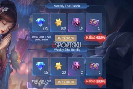 How Much Does The Special Bundle Pack Cost Mobile Legends ML Esports