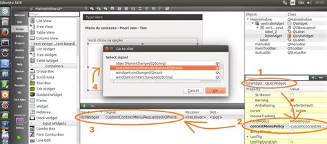 Qt Context Menu C Linux Desenvolvimento Código Aberto