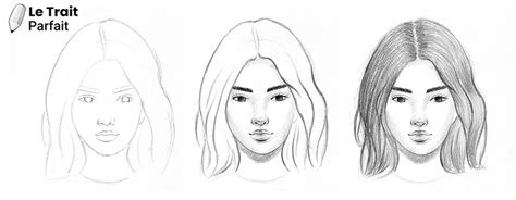 Comment Dessiner Le Visage Dune Femme Au Crayon