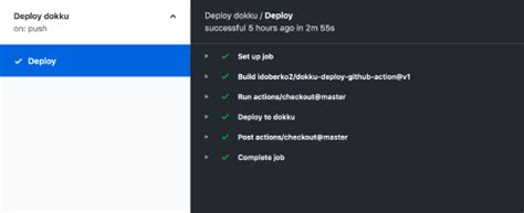 Deploy To Dokku Using Github Actions · Idoberko2