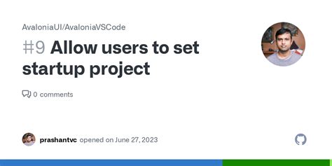 Allow Users To Set Startup Project · Issue 9 · Avaloniaui