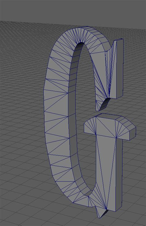 Are N Gons Ok When Creating Text Models R Maya
