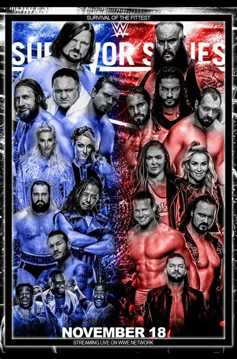 Wwe Survivor Series 2018 Wwe Survivor Series Wwe Wwe Ppv