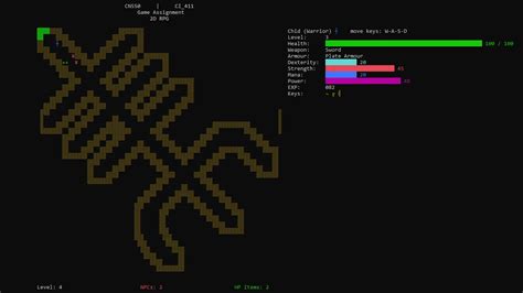C Game Console Project Chad Nippard Portfolio