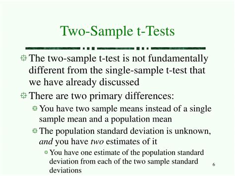 Ppt Two Sample Inferential Statistics Powerpoint Presentation Free