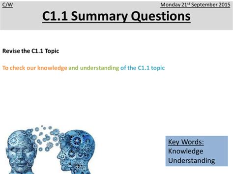 Ocr Gcse 9 1 Gateway Combined Science Chemistry C1 1 Unit Teaching Resources