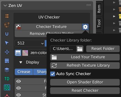 Uv Checker Zen Uv 5 3 For Blender