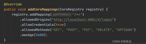 遇到的跨域资源共享的错误when Allowcredentials Is True Allowedorigins Cann Csdn博客