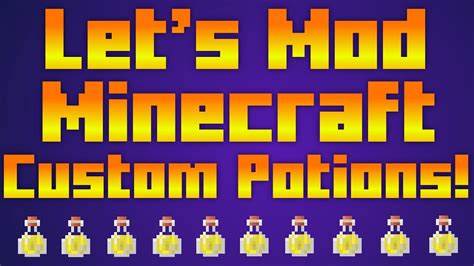 Lets Mod Minecraft Ep3 Custom Potions [xbox 360 Nbt Editor Tutorial] Youtube