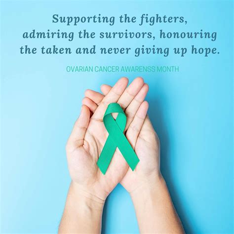 Ovarian Cancer Awareness Month The Healthy Life Foundation