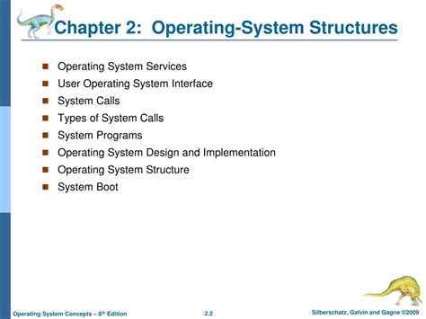 Ppt Chapter 2 Operating System Structures Powerpoint Presentation