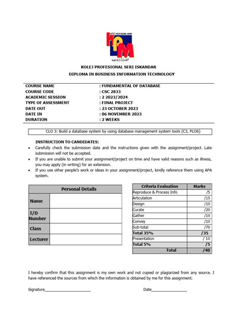 Final Project Pdf Databases Information Retrieval