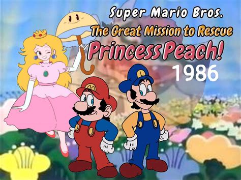 Super Mario Bros Anime Movie 1986 By Nicholasblasi On Deviantart