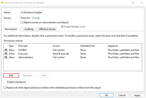 Fix The Internal Error Code 2502 And 2503 Unable To Install Or Uninstall Software