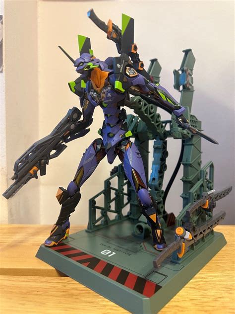Bandai Tamashi Nations Metal Build Evangelion Eva 01 And Eva 02