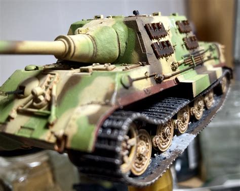 Dragon 172 Jagdtiger Work In Progress Armour