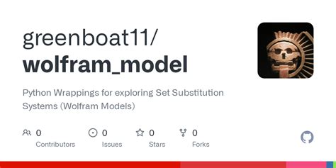 Github Greenboat11wolframmodel Python Wrappings For Exploring Set Substitution Systems