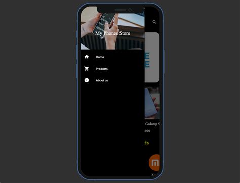 A Simple Phones Store App Using Flutter
