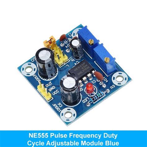 Ne555 Impulzusfrekvencia Üzemi Ciklus Állítható Modul Négyzethullám 5v