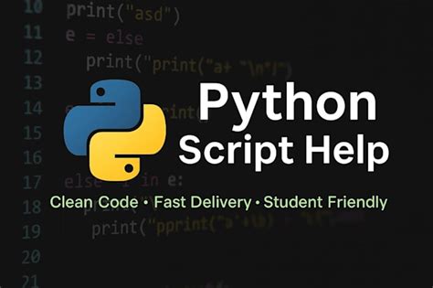 Fix And Write Python Code For You By Mhdrazi Fiverr