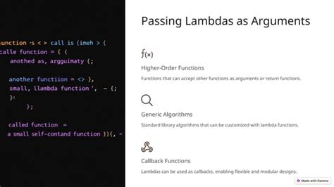 Smart Pointers And Lambda Functions In Cpptx