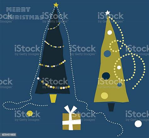 메리 크리스마스 장식과 선물 상자를 가진 크리스마스 트리 공휴일에 대한 스톡 벡터 아트 및 기타 이미지 공휴일 구 나무 Istock