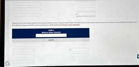 Solved Prepare An Income Statement For Case 1 Prepare A