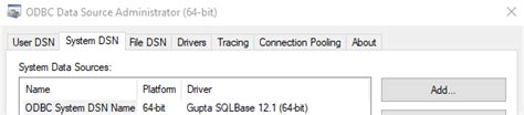 Ssms Sqlbase Odbc Linked Server Whatsit