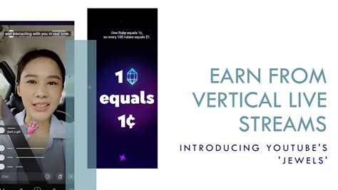 Youtubes Jewels A New Way To Earn From Vertical Live Streams