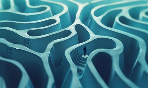 Premium Photo Navigating Through A Maze Of Emotions