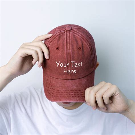Personalized Baseball Cap Custom Caps Embroidered Hat Custom Logo