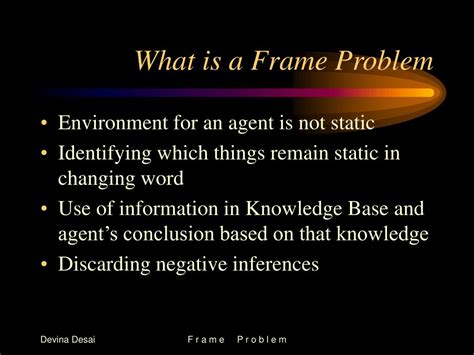 ppt what is a frame problem powerpoint presentation free download id 4121729