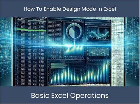 Excel Tutorial How To Enable Design Mode In Excel