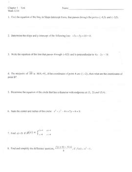 Precalculus Functions Test Domain Range Plotting By Lesson Universe
