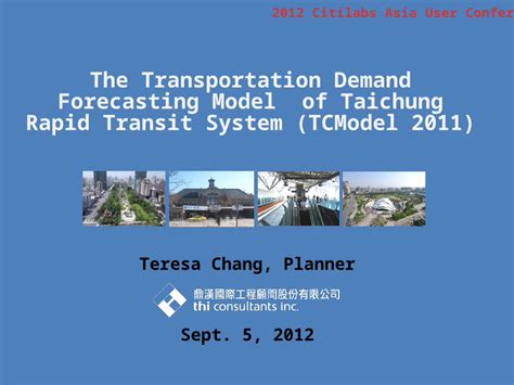 Pptx The Transportation Demand Forecasting Model Of Taichung Rapid Transit System Tcmodel